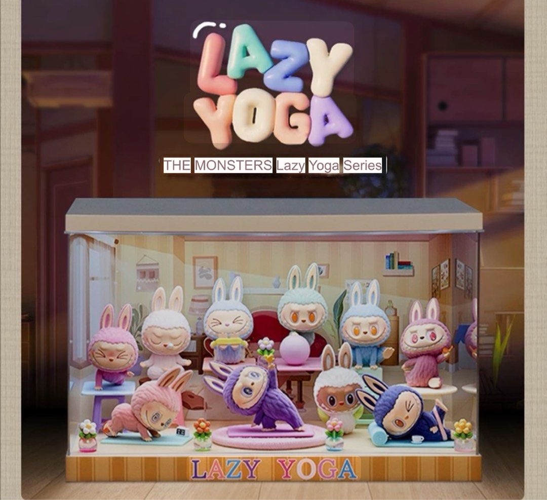 Labubu Yoga light box pre-order, Hobbies & Toys, Toys & Games on Carousell