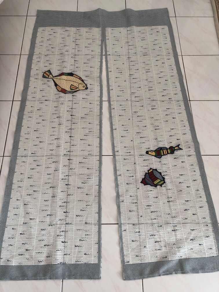 Langsir Jepun / Pintu - Fish, Furniture & Home Living, Home Decor ...