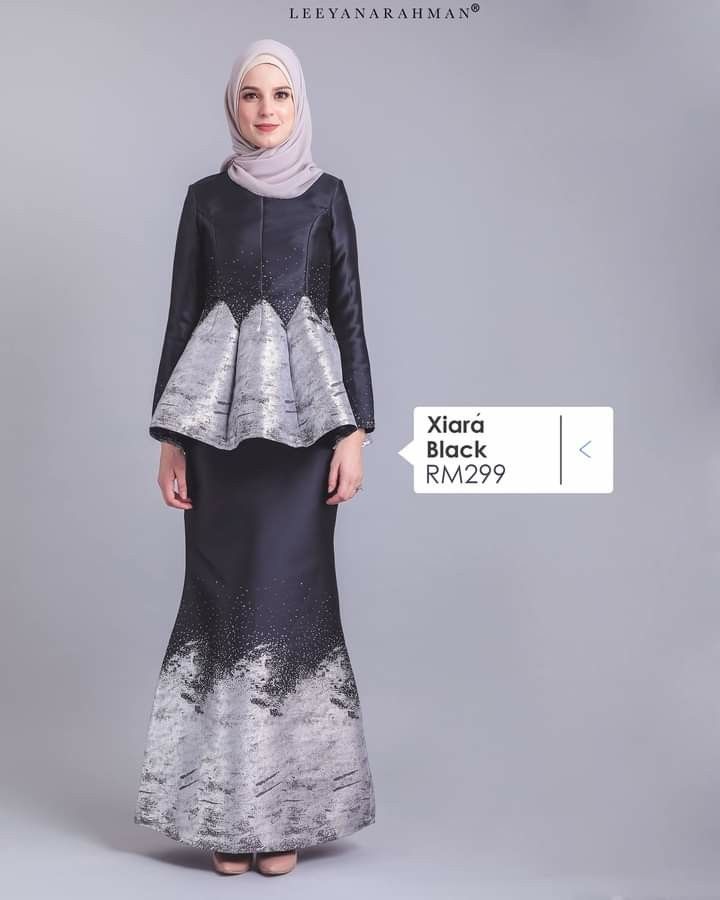 LEEYANARAHMAN XIARA PEPLUM, Women's Fashion, Muslimah Fashion, Baju Kurung & sets on Carousell