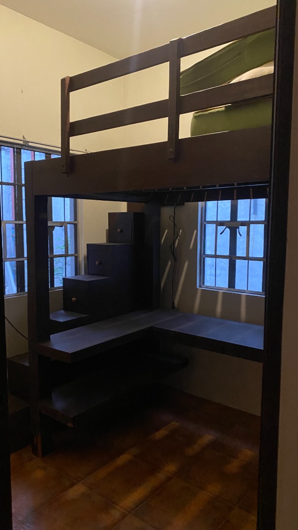 Loft Bed (RUSH SALE!), Furniture & Home Living, Furniture, Bed Frames & Mattresses on Carousell