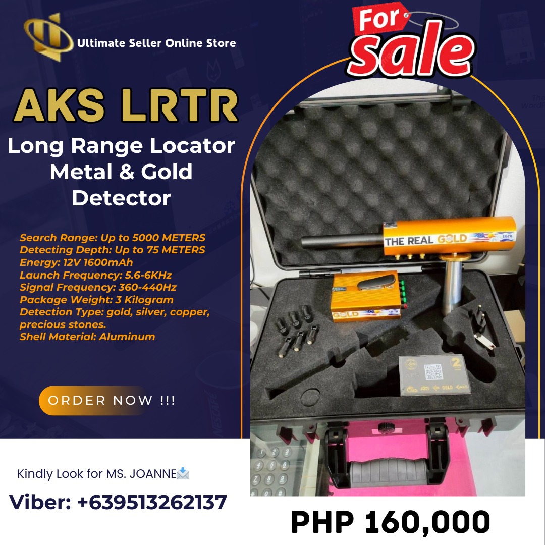 Long Range Locator Metal & Gold Detector AKS LRTR, Everything Else ...