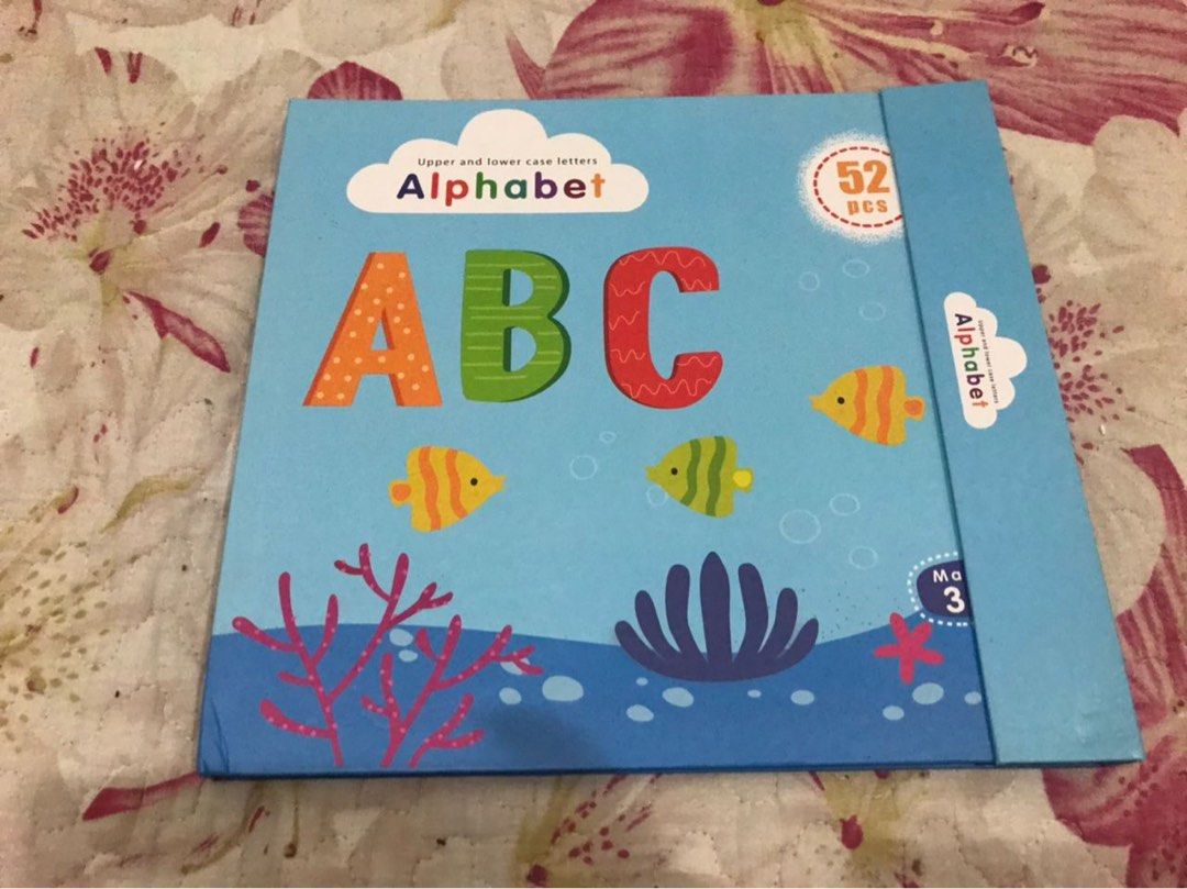 Magnetic alphabet book, Hobbies & Toys, Toys & Games on Carousell