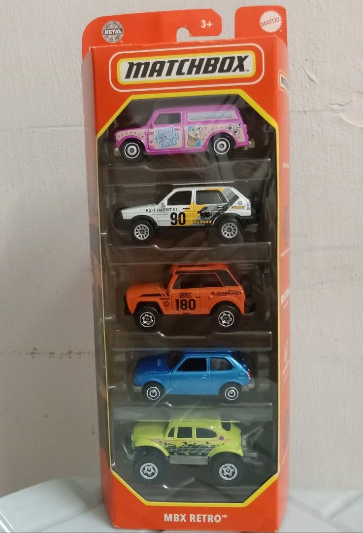 Matchbox Retro 5 Pack AUSTIN MINI VOLKSWAGEN HONDA Diecast car toy ...