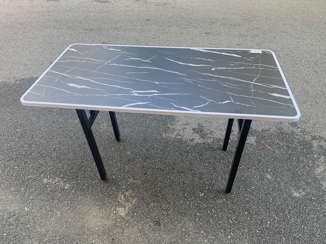 MET BANQUET TABLEBLACK POLLY, Furniture & Home Living, Furniture ...