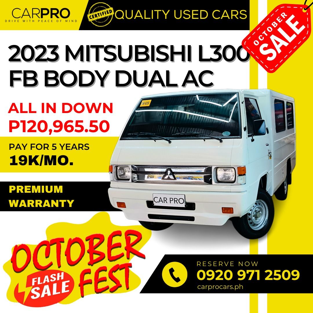 Mitsubishi L300 FB Body Dual AC Auto, Cars for Sale, Used Cars on Carousell