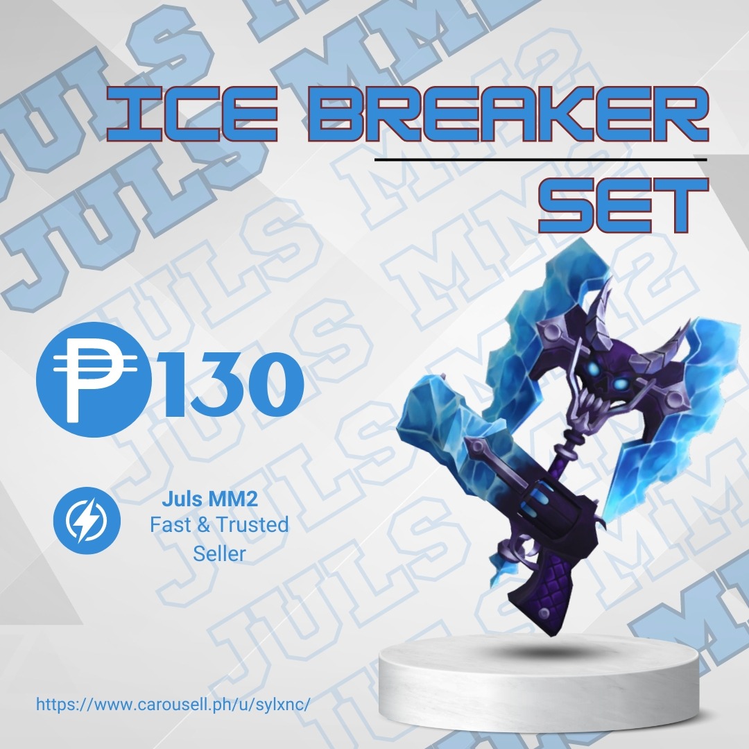MM2 ICEBREAKER SET, Video Gaming, Gaming Accessories, In-Game Products ...