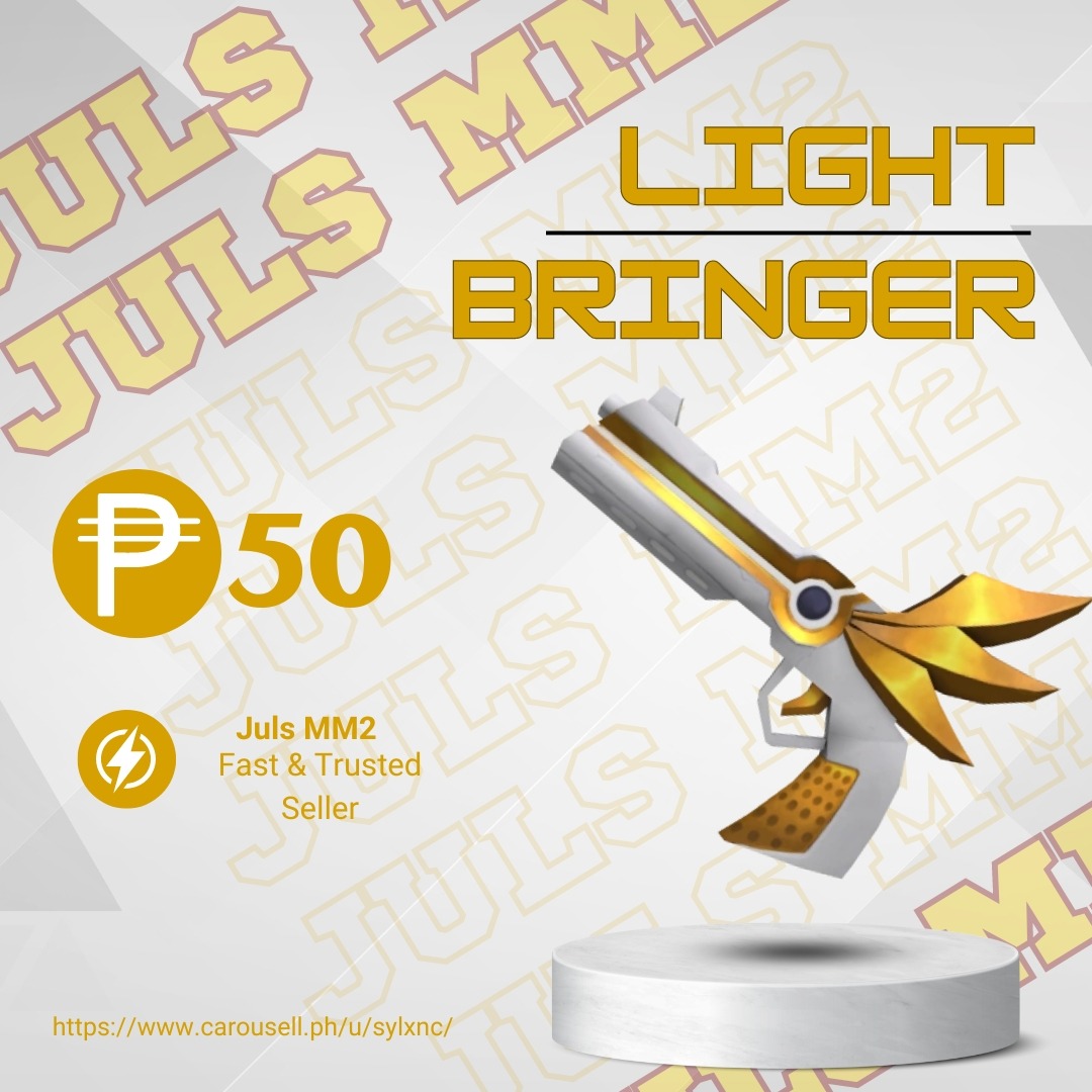 MM2 LIGHT BRINGER, Video Gaming, Gaming Accessories, In-Game Products ...