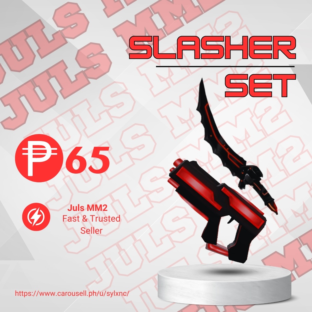 MM2 SLASHER SET, Video Gaming, Gaming Accessories, In-Game Products on ...