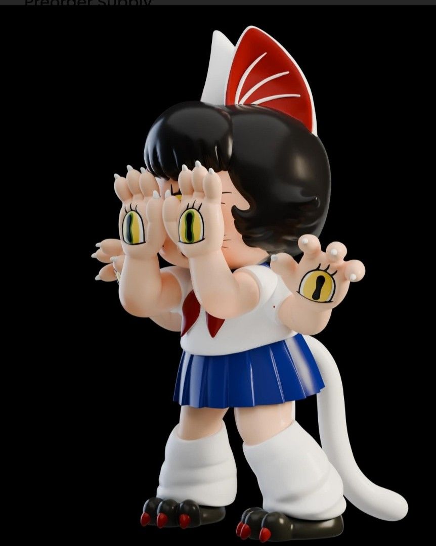 WTT/ WTS Momochan Abao x Grapebrain nigiru designer toy sofubi sofuvi art toy not instinctoy ...