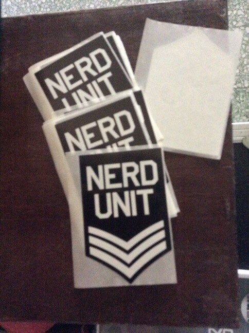 Nerd Unit stickers, Hobbies & Toys, Collectibles & Memorabilia, Stamps ...