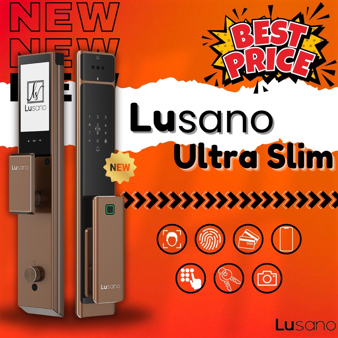[NEW LAUNCH] LUSANO ULTRA SLIM FACE RECOGNITION PUSH PULL LOCK WITH ...