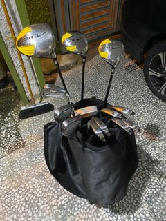 Nike Golf Set + Taylormade Golf Bag Golf Club Golf Clubs Men Right ...