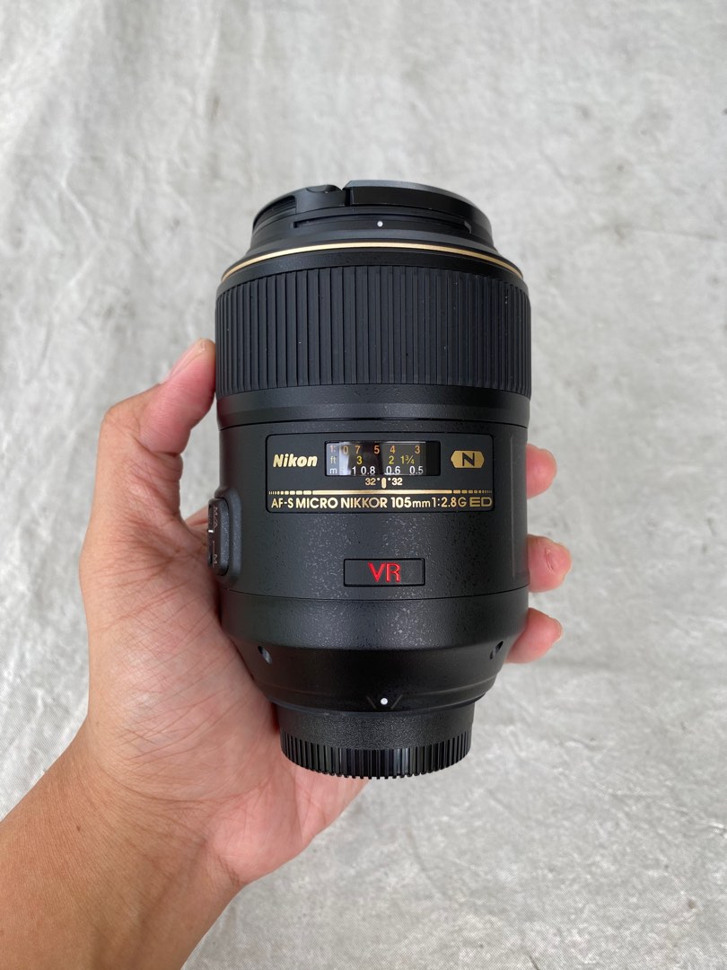 Nikon 105MM f2.8 G Macro VR, Photography, Lens & Kits on Carousell