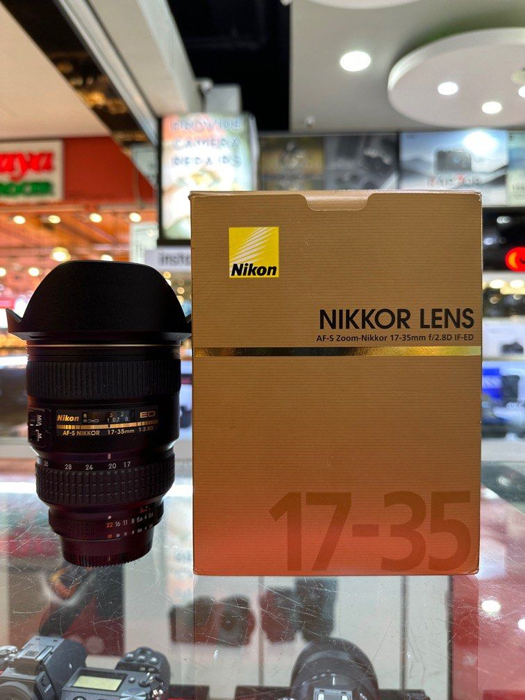 Nikon 17-35mm F2.8 D AFS Lens, Photography, Lens & Kits on Carousell
