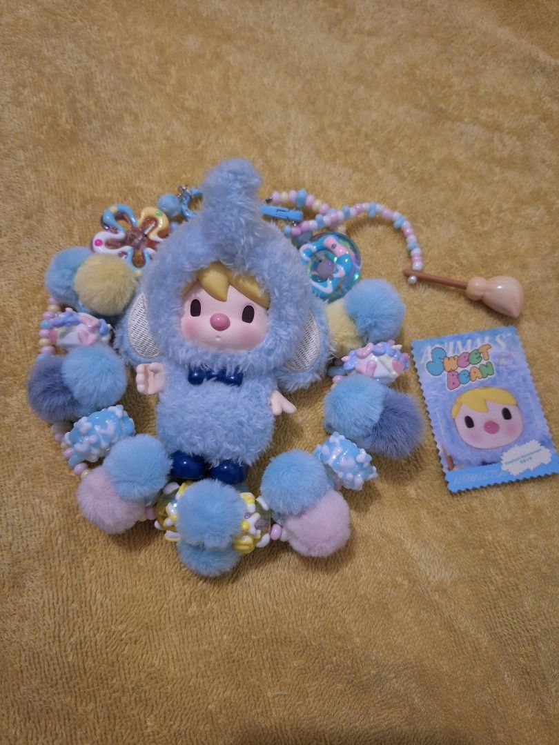 Original Popmart diy bag charm, Hobbies & Toys, Toys & Games on Carousell