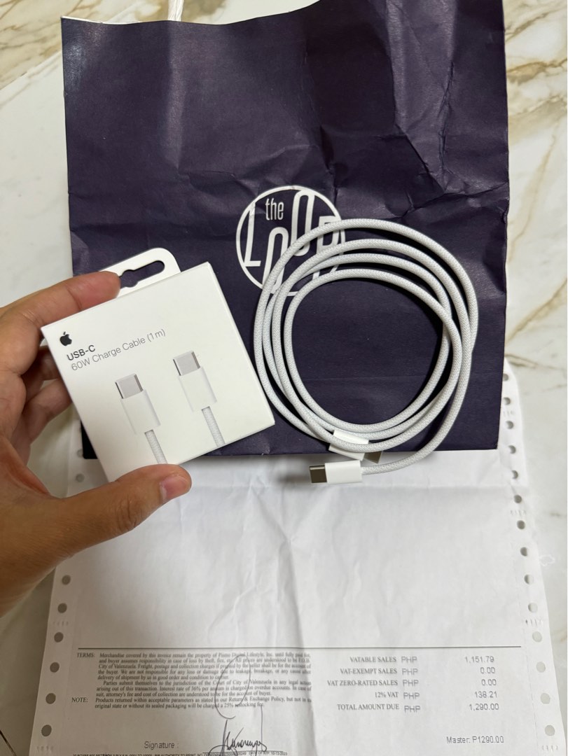 Original USB Cable USB-C for Iphone 15 and 16 promax, Mobile Phones ...