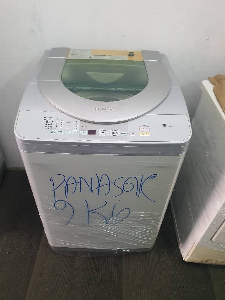 Panasonic 9kg washing machine good conditions one month Wrranty, TV ...