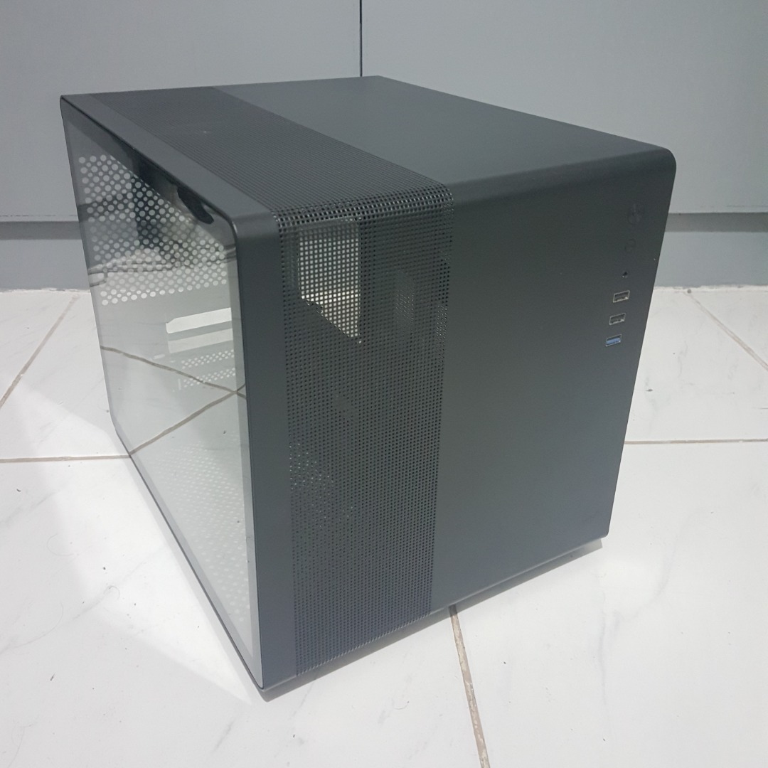 PC Case - YGT V300 Black (M-ATX/ITX), Computers & Tech, Parts ...