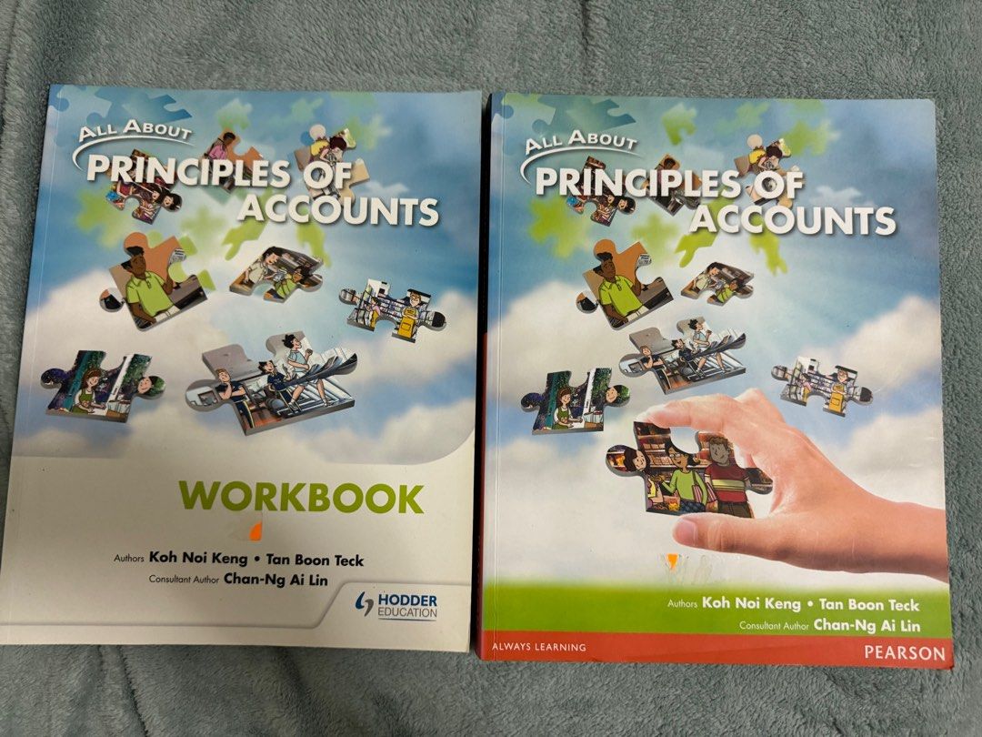POA - PRINCIPLES OF ACCOUNTS TEXTBOOK & WORKBOOK, Hobbies & Toys, Books ...