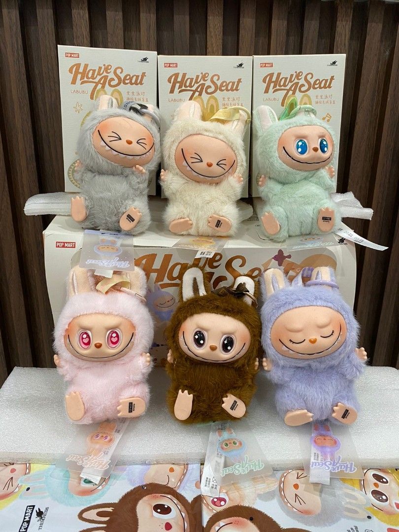 Popmart LABUBU LABU LABU, Toys & Collectibles, Mainan di Carousell