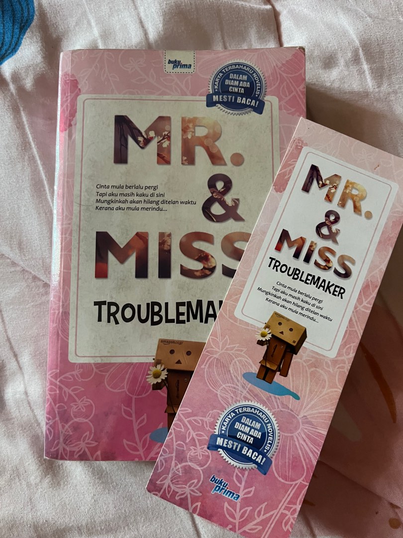 (PRELOVED NOVEL) MR & MISS TROUBLEMAKER - AYUMA UMAIRAH, Hobbies & Toys, Books & Magazines ...