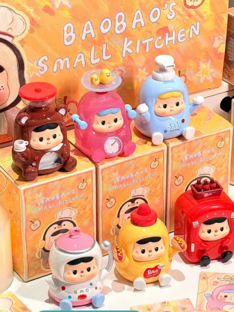 Preorder (Confirmed Design) - Heyone Bao Bao Small Kitchen Figurine ...