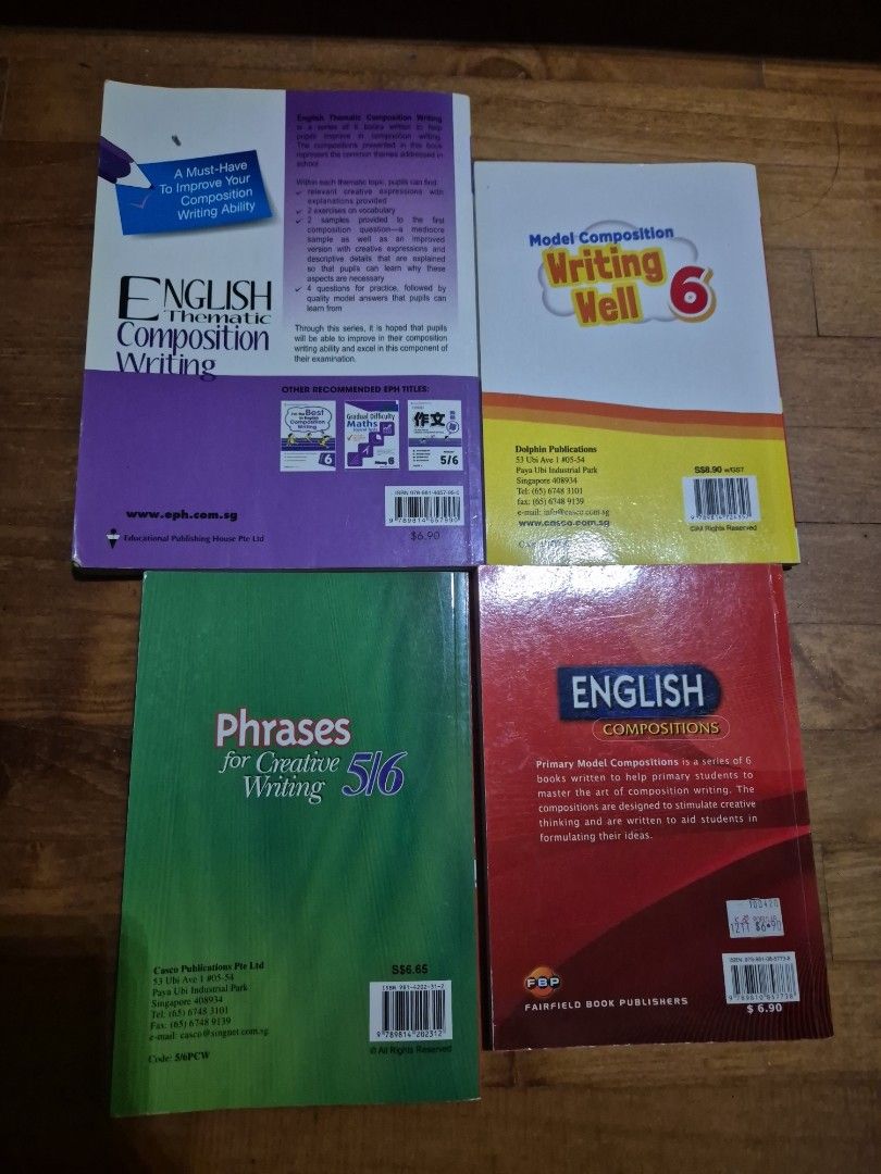 Pri 6 Model Compositions, Hobbies & Toys, Books & Magazines, Children's ...