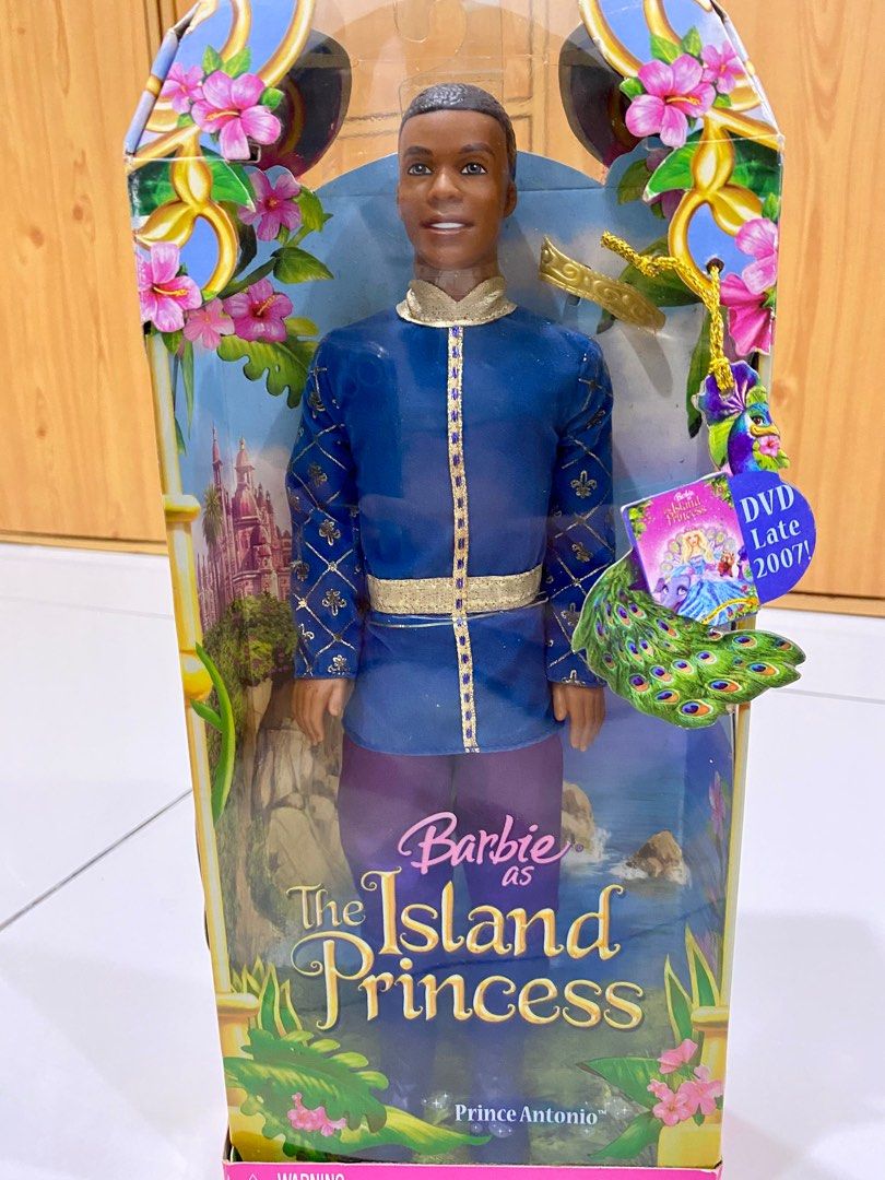 PRINCE ANTONIO BARBIE AS THE ISLAND PRINCESS, Hobbies & Toys, Toys ...