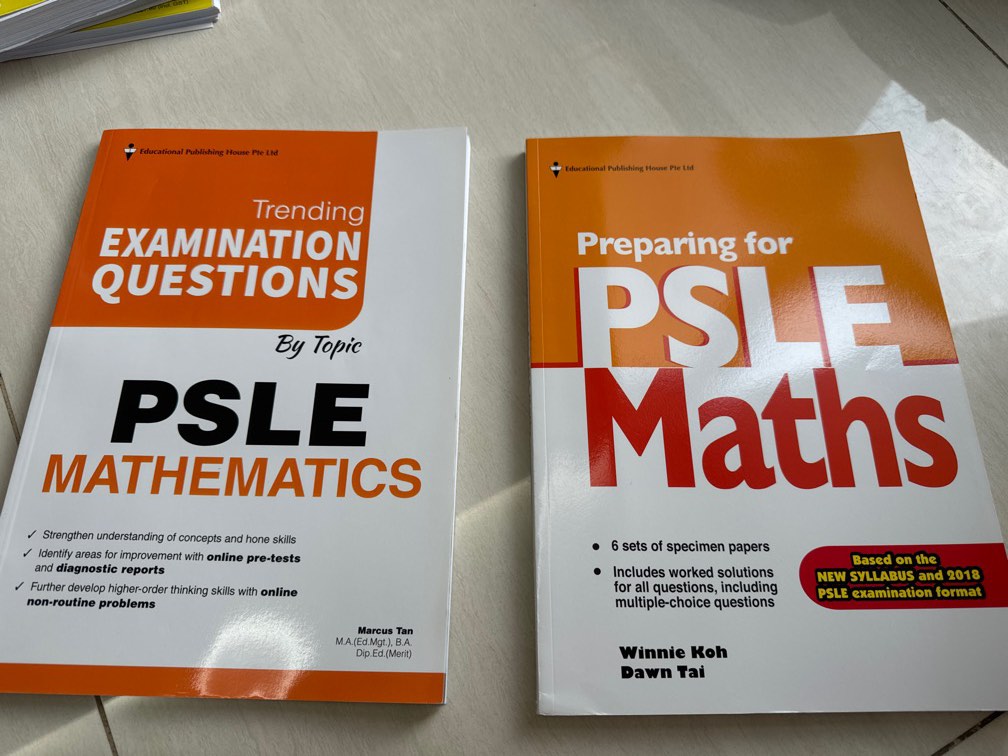 PSLE Maths By topics and specimen paper, Hobbies & Toys, Books ...