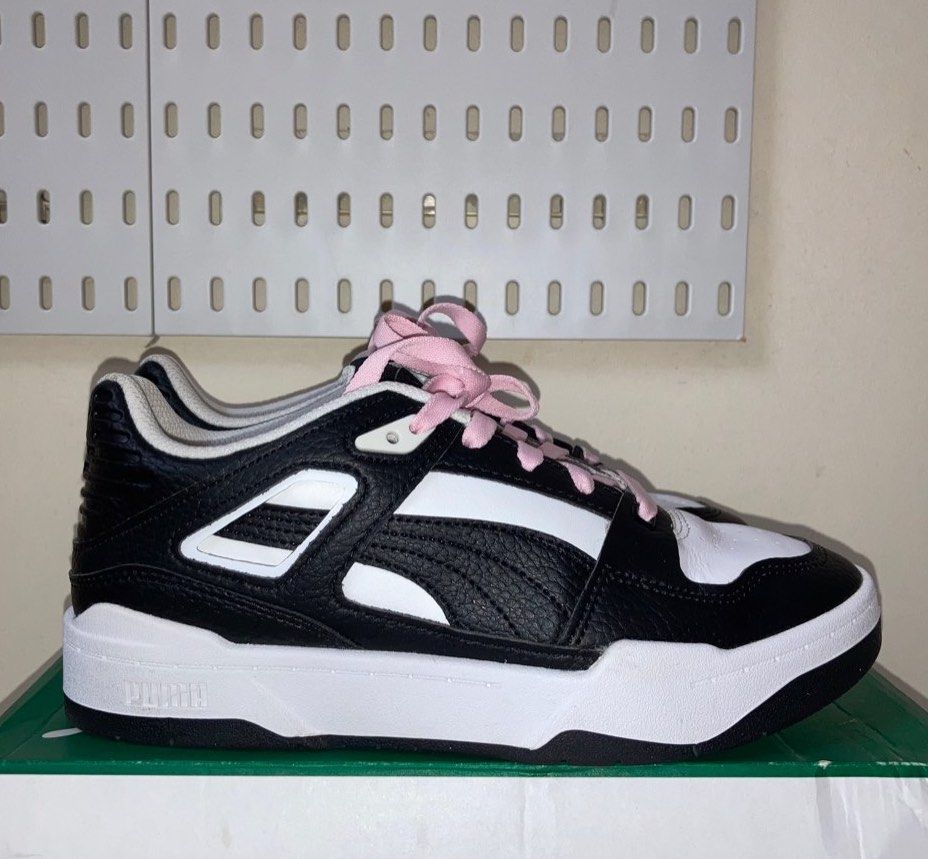 Puma Slipstream Runway Women White-Black, Women's Fashion, Footwear ...