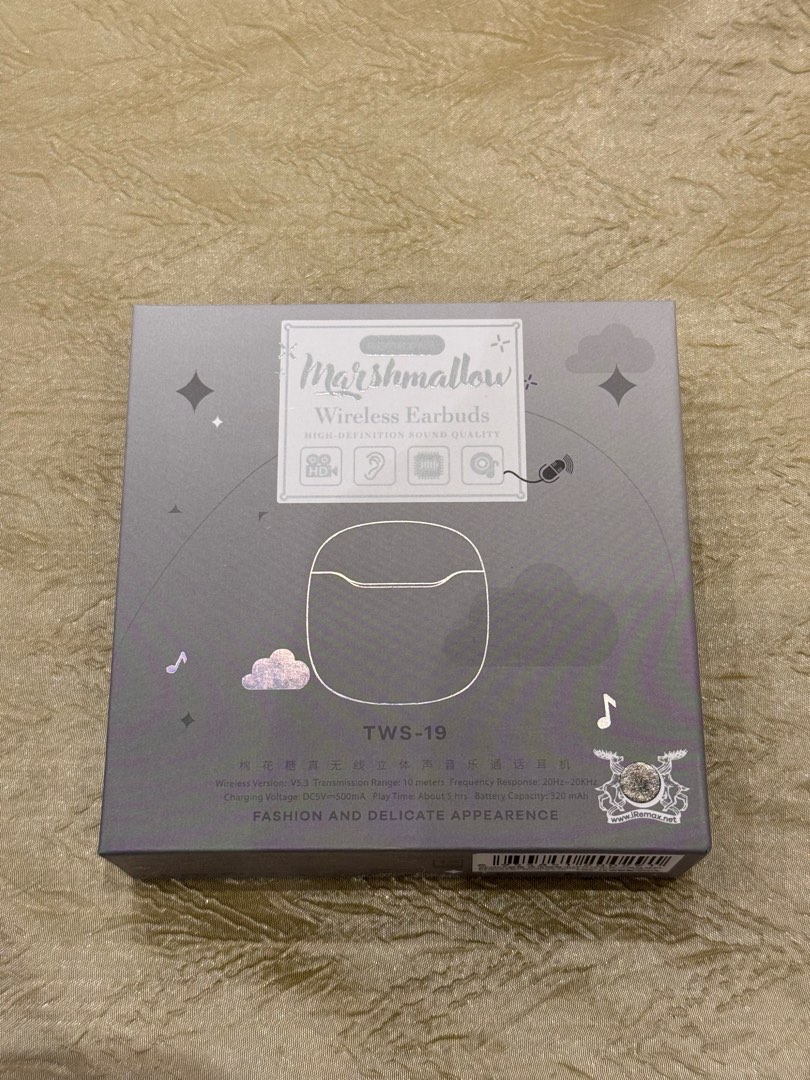 Remax Marshmallow TWS-19 Wireless Earbuds, Audio, Earphones on Carousell