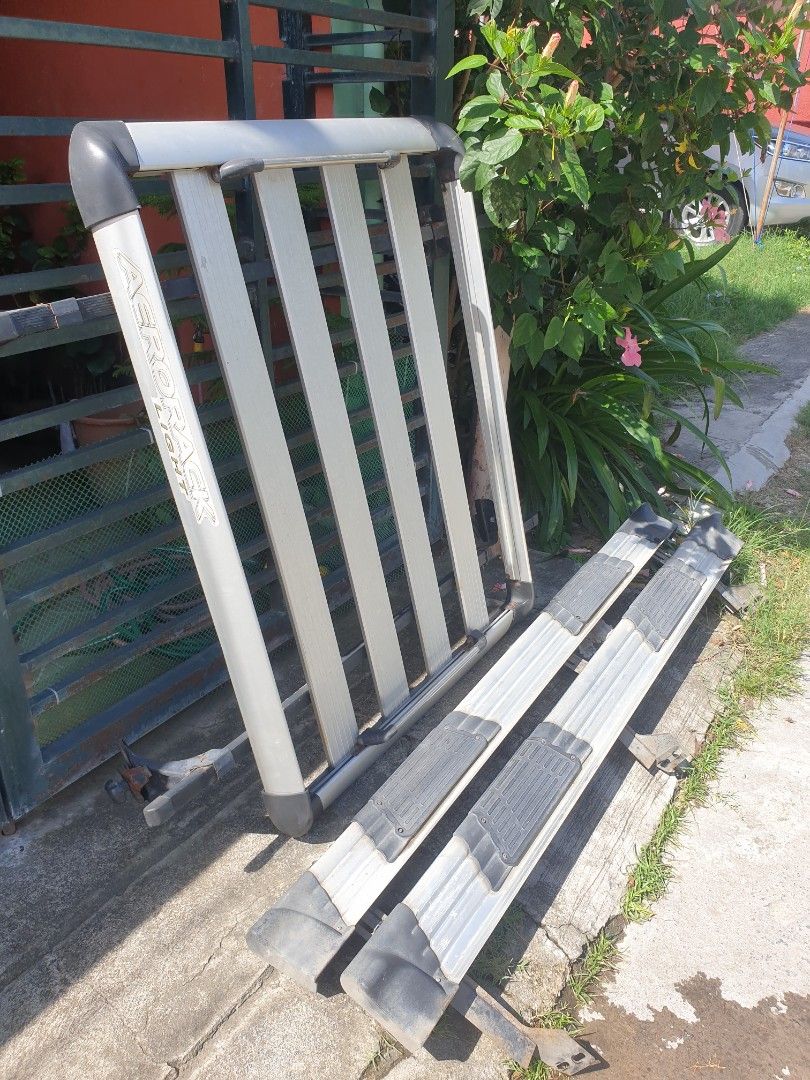 Revo Aerorack light & Step Railings with mount brackets, Car Parts ...