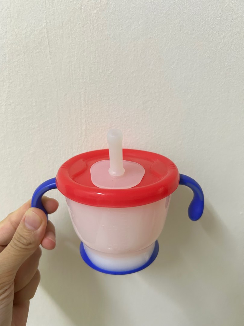 Richell AQ Straw Training Mug/Cup (150ml), Babies & Kids, Nursing ...