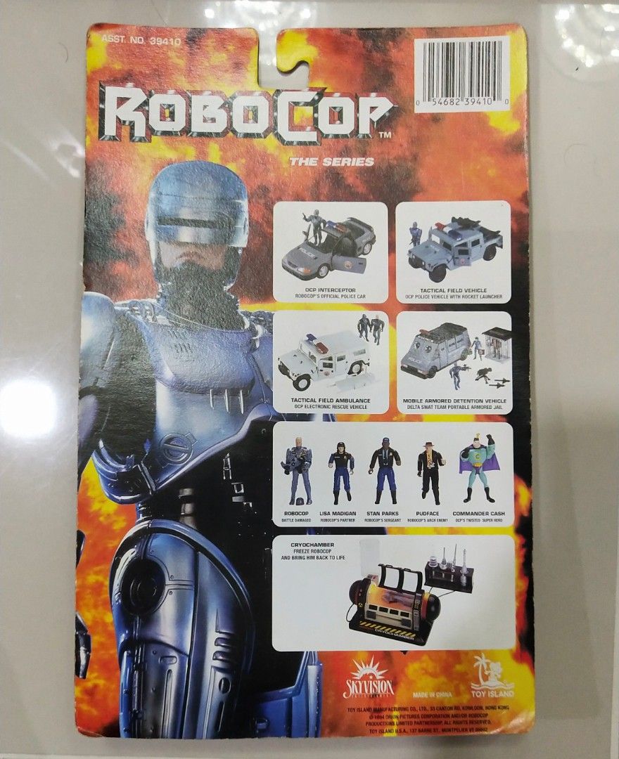 Robocop The Series 1994 Card Toy Island MOSC Sealed, Hobbies & Toys ...