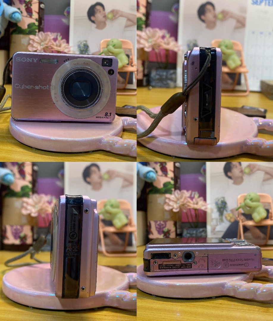 Rush! Pink Sony Cybershot Super Steadyshot DSC-W130 Digital Camera DigiCam, Photography, Cameras ...