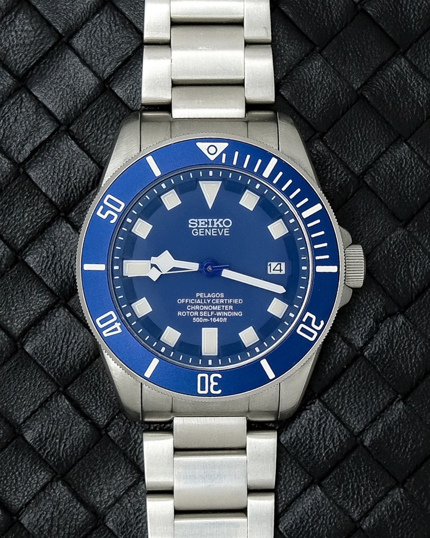 Seiko pelagos mod tudor, Fesyen Pria, Jam Tangan di Carousell