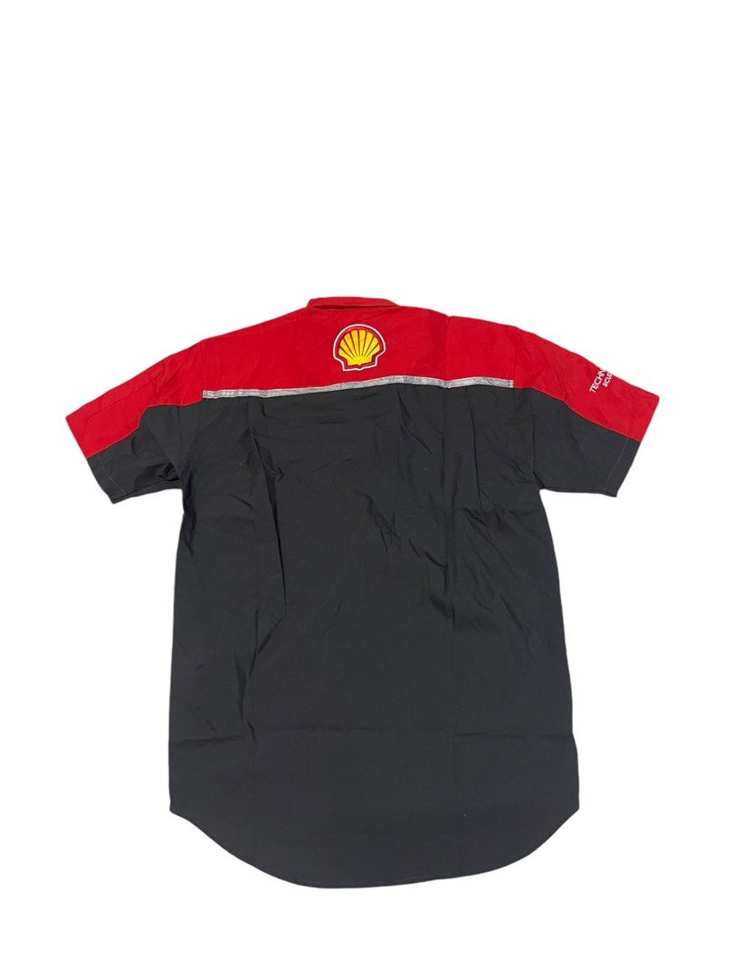 SHELL x FERRARI SHIRT, Men's Fashion, Tops & Sets, Tshirts & Polo ...