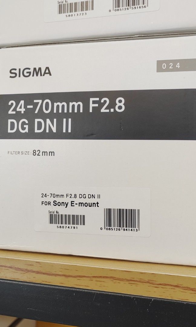 Sigma 24-70mm F2.8 DG DN II Sony, Photography, Lens & Kits on Carousell