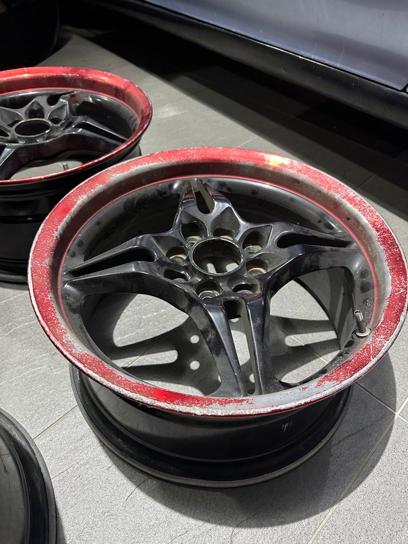 sport rim regamaster & ssr type x, Auto Accessories on Carousell