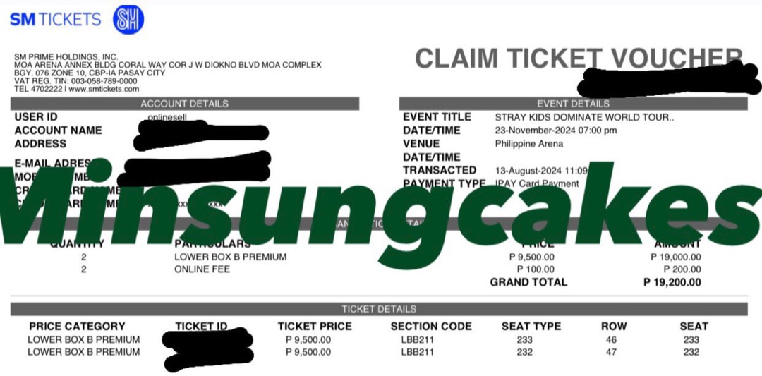 STRAY KIDS Live @ BULACAN UBB tickets, Tickets & Vouchers, Event ...