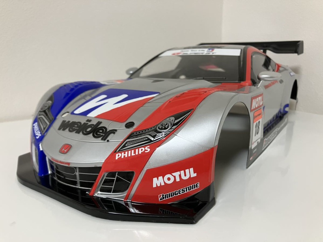 Tamiya 1/10 RC 已塗裝 Weider HSV-010 車殼, 書籍、休閒與玩具, 玩具、公仔、桌遊在旋轉拍賣