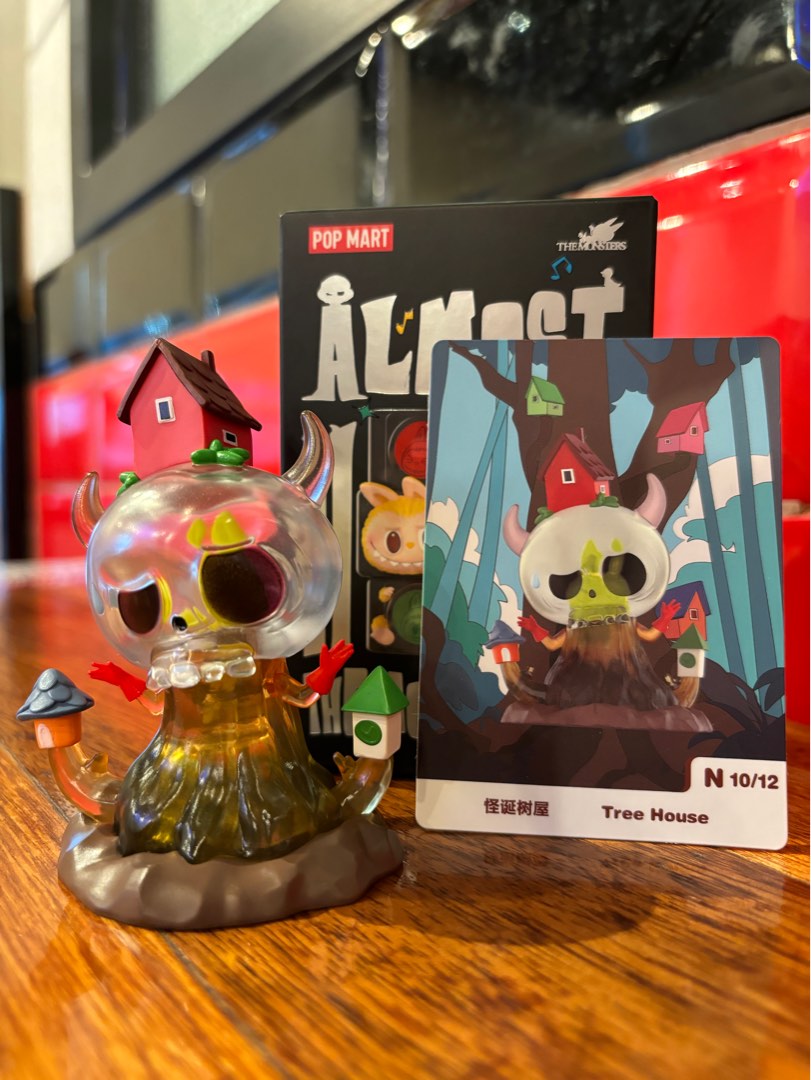 The Monsters Almost Hidden Tree House Labubu Pop Mart, Hobbies & Toys ...