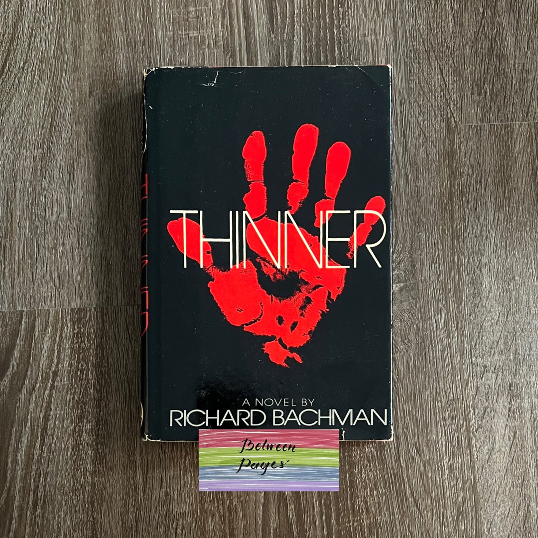 Thinner by Richard Bachman Stephen King Hardcover Book, Hobbies & Toys ...