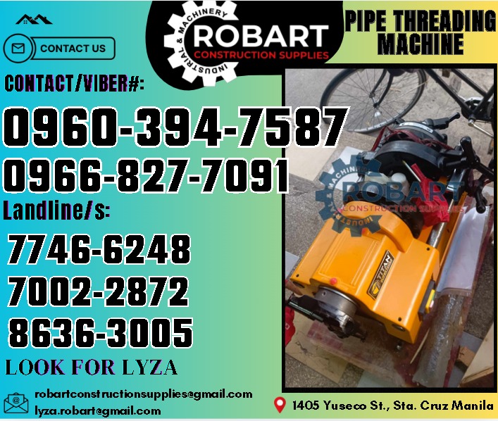 Titan Pipe Threading Machine, Commercial & Industrial, Construction ...