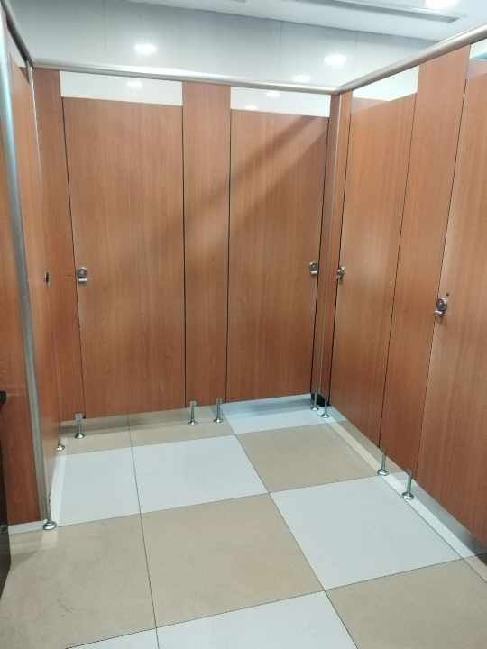 Toilet Partition Phenolic Board 12 mm with PWD, Slop Sink, Urinal ...