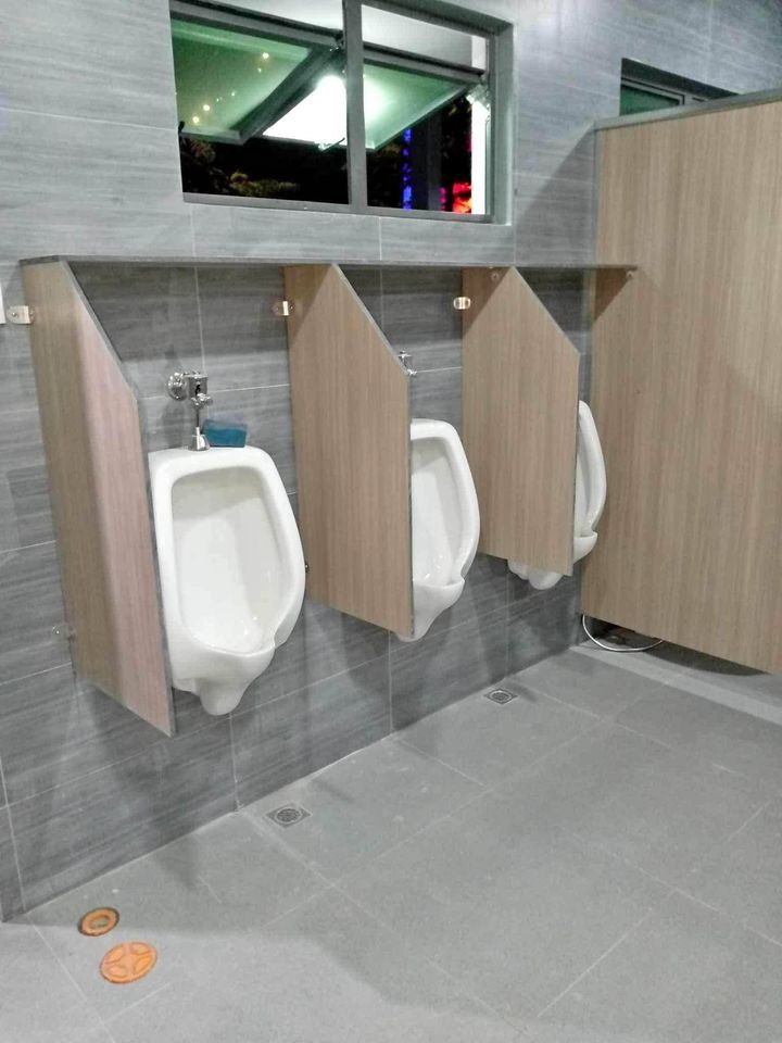 Toilet Partition Phenolic Board 12 mm with PWD, Slop Sink, Urinal ...