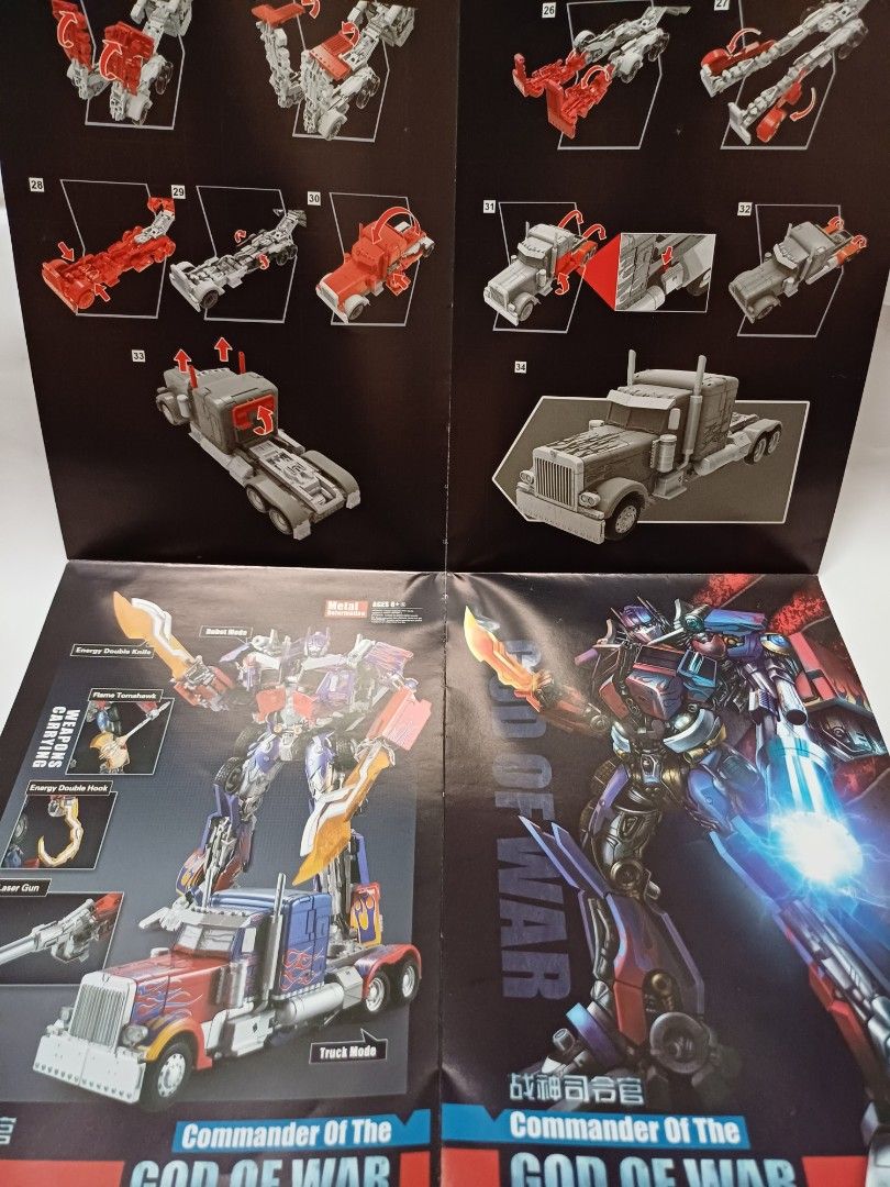 Transformers Optimus Prime Black Mamba LS 03F, Hobbies & Toys, Toys ...