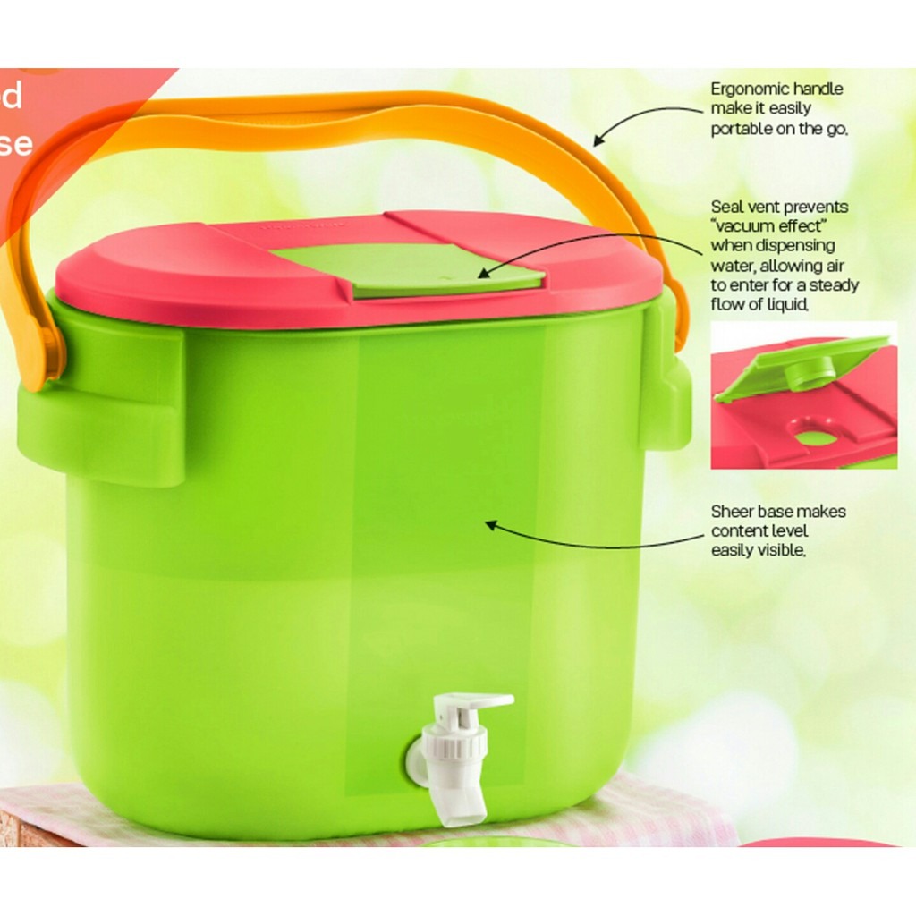 Tupperware Outdoor Cooler (1) 8.7L, Furniture & Home Living ...