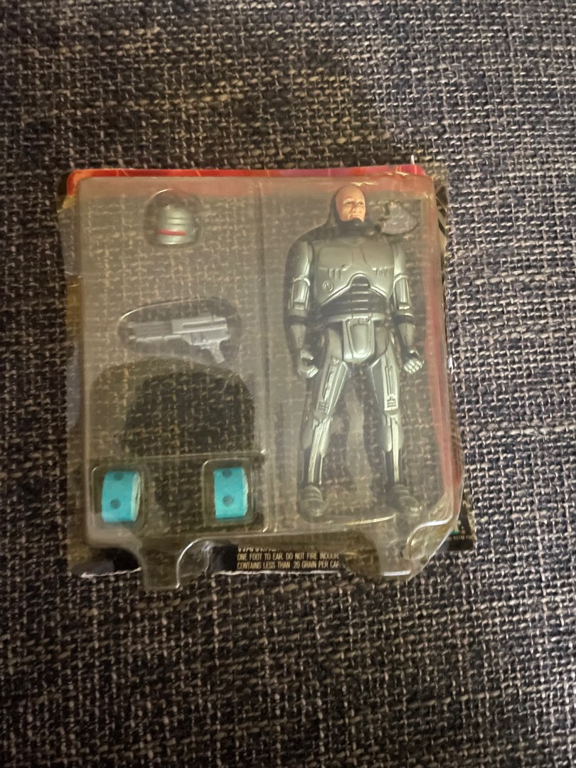 Vintage 1988 KENNER ROBOCOP ULTRA POLICE LEADER Cap Firing Action ...