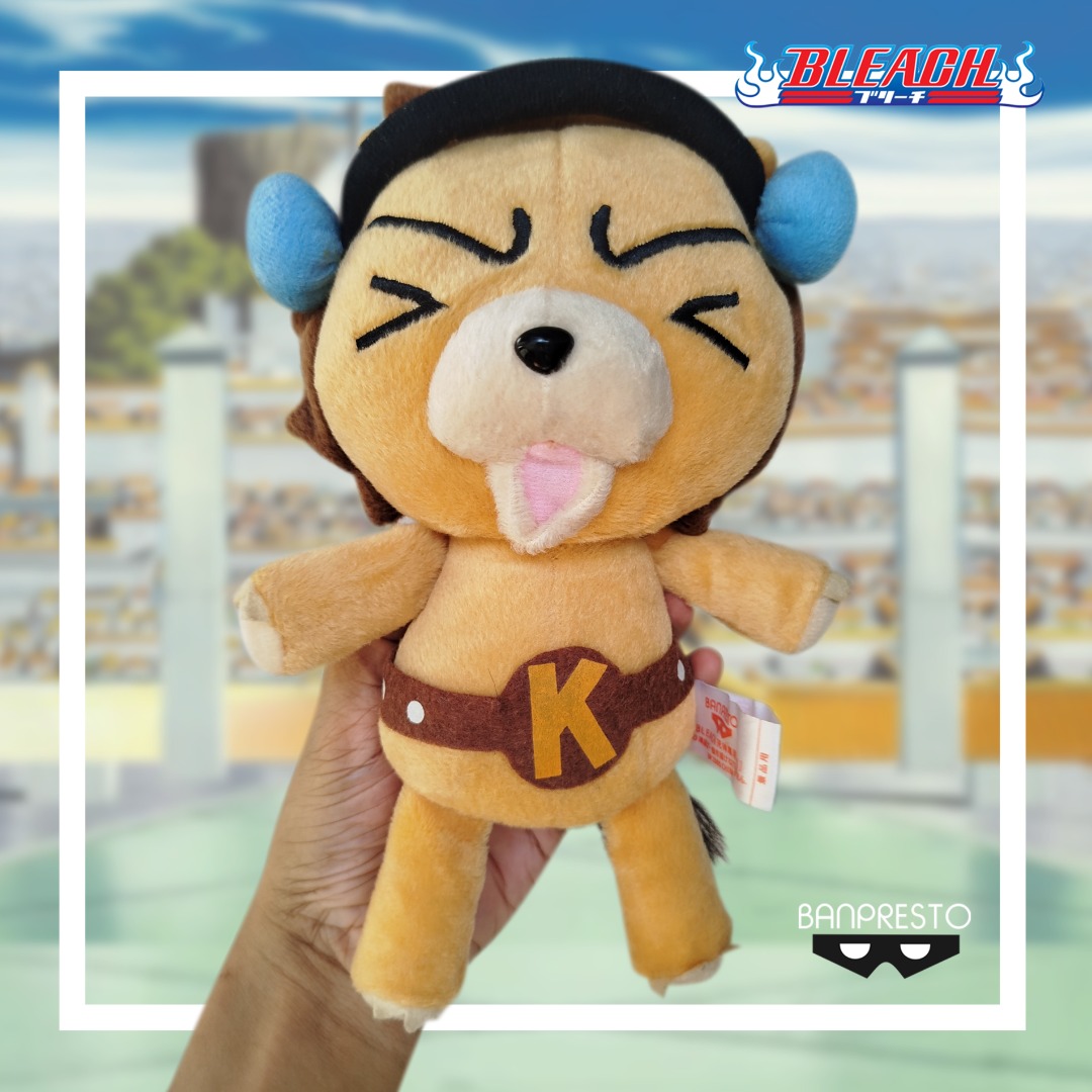 Vintage 8-Inch Kon Bleach Retro Anime Plush Toy (Banpresto 2005 ...